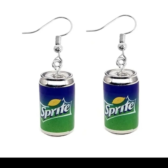 Jewelry | New Sprite Can Earrings | Poshmark